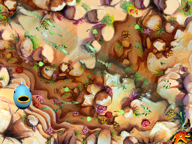 Screenshot of Rainbow Fish and the Amazing Lagoon (Windows, 2003 ...