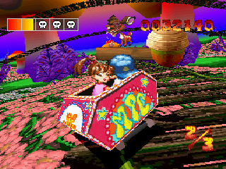 Screenshot of Mad Panic Coaster (PlayStation, 1997) - MobyGames