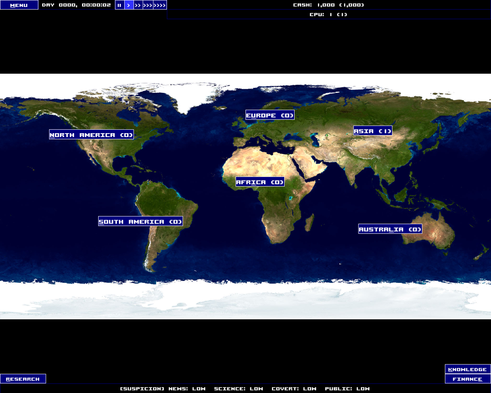 Screenshot of Endgame: Singularity (Linux, 2008) - MobyGames
