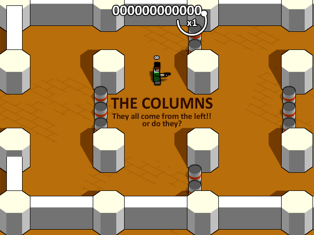 Screenshot of Boxhead: The Rooms (Browser, 2006) - MobyGames