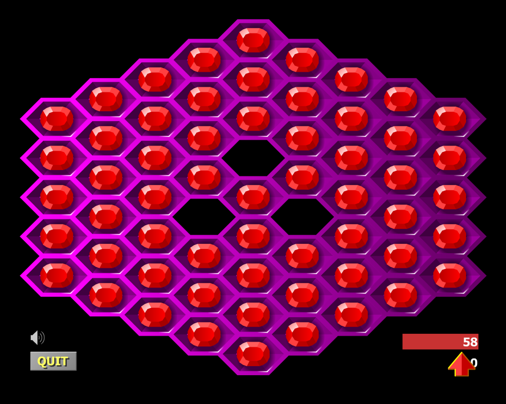 Screenshot of Hexxagon (Browser, 2001) - MobyGames