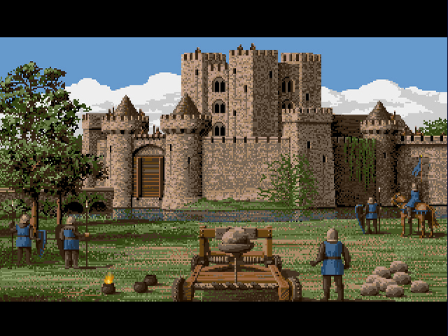 Screenshot of Defender of the Crown (Browser, 1986) - MobyGames