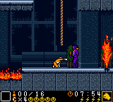 Screenshot of Saban's Power Rangers: Lightspeed Rescue (Game Boy Color ...