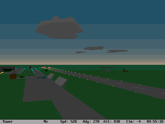 Screenshot of Su-27 Flanker (Windows, 1995) - MobyGames