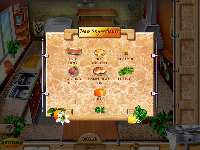 Screenshot of Go-Go Gourmet (Windows, 2008) - MobyGames