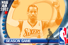 Screenshot of NBA Jam 2002 (Game Boy Advance, 2002) - MobyGames