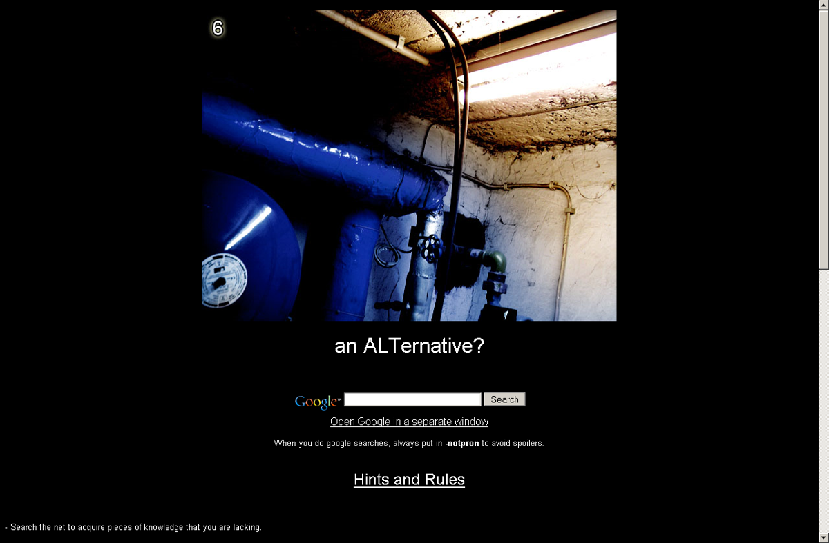 Screenshot of Notpron (Browser, 2004) - MobyGames