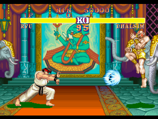 Screenshot of Street Fighter Collection 2 (PlayStation, 1998) - MobyGames