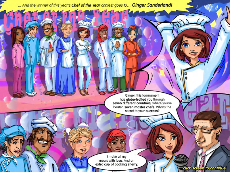 Screenshot of Go-Go Gourmet: Chef of the Year (Windows, 2008) - MobyGames