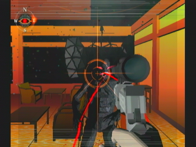Screenshot of Killer7 (GameCube, 2005) - MobyGames