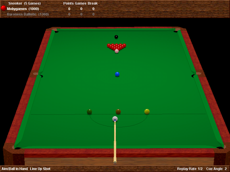 Screenshot of Virtual Pool Hall (Windows, 2000) - MobyGames