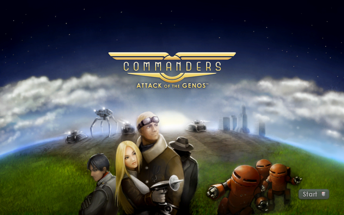 Screenshot of Commanders: Attack of the Genos (Windows, 2008) - MobyGames