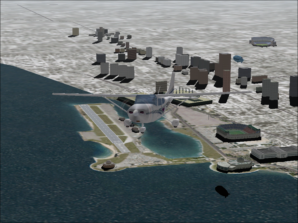 Screenshot of Microsoft Flight Simulator 2000 (Windows, 1999) - MobyGames