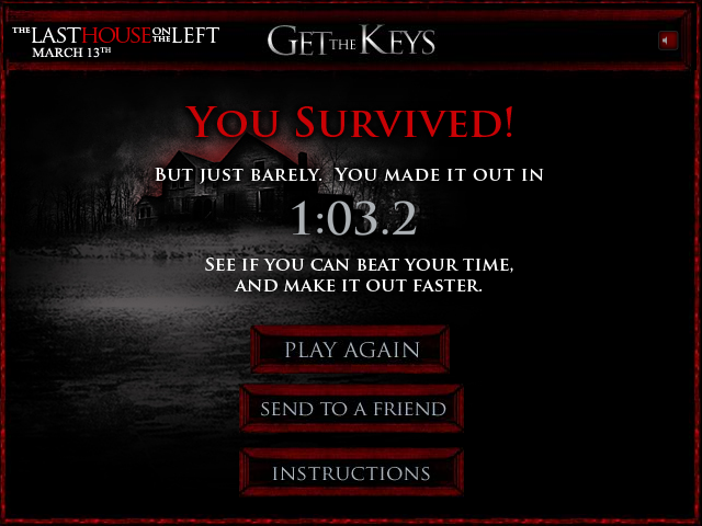 Screenshot of Get the Keys: The Game (Browser, 2009) - MobyGames