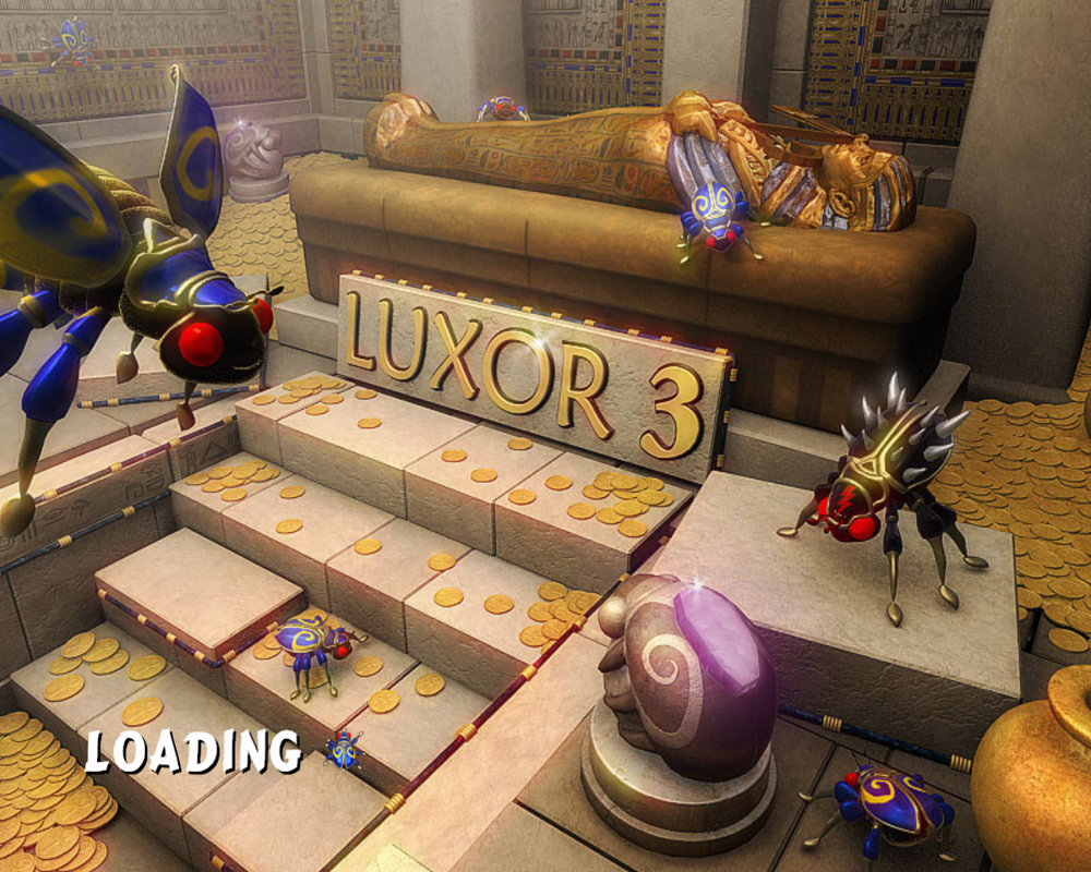 Screenshot of Luxor 3 (Windows, 2007) - MobyGames