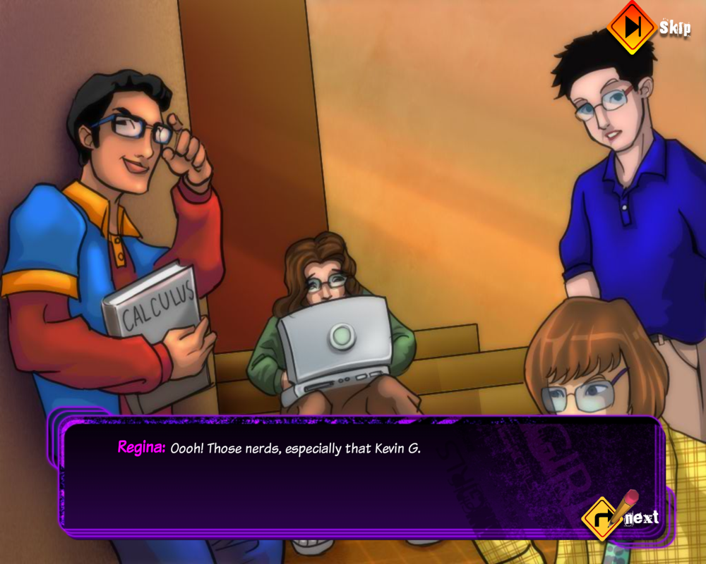 Screenshot of Mean Girls: High School Showdown (Windows, 2009) - MobyGames