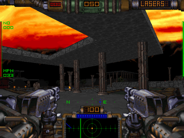 Screenshot of Necrodome (Windows, 1996) - MobyGames