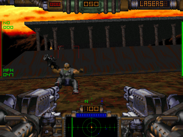 Screenshot of Necrodome (Windows, 1996) - MobyGames