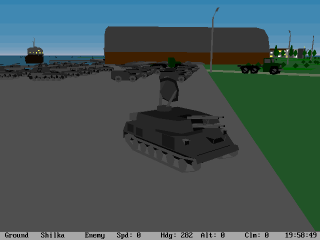 Screenshot of Su-27 Flanker (Windows, 1995) - MobyGames
