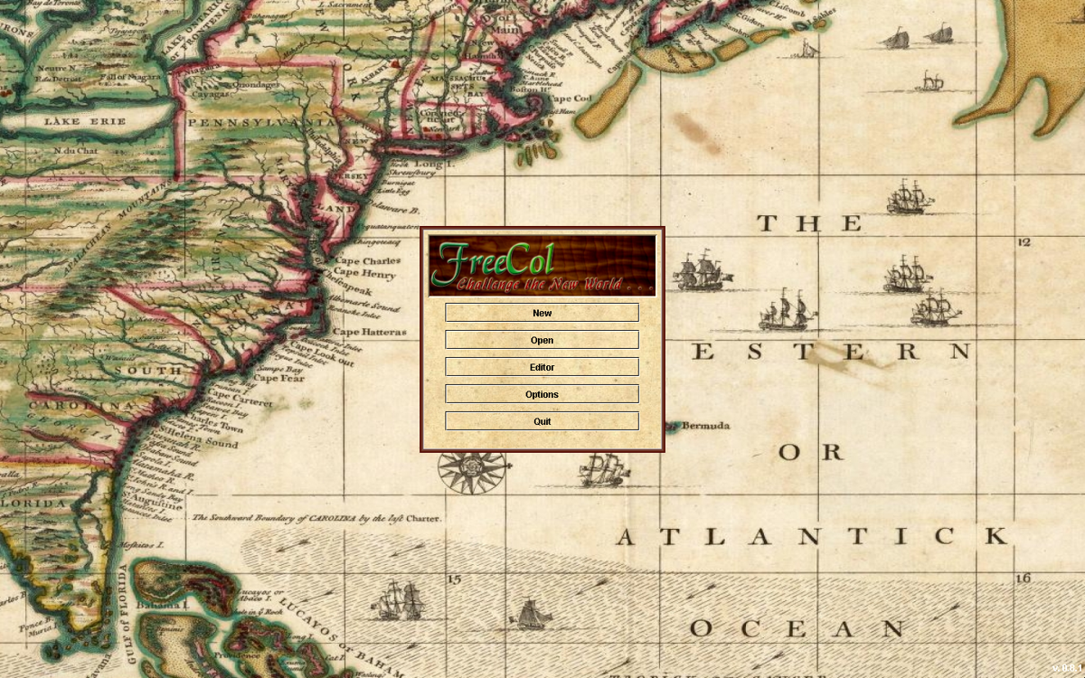 Screenshot of FreeCol (Windows, 2003) - MobyGames