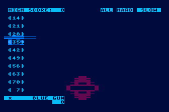 Screenshot of Math*UFO (Atari 8-bit, 1982) - MobyGames
