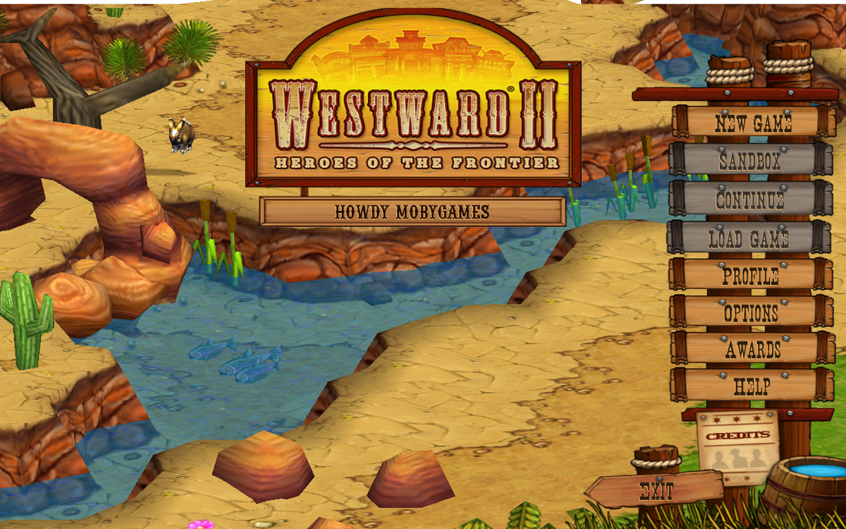 Screenshot of Westward II: Heroes of the Frontier (Windows, 2008 ...