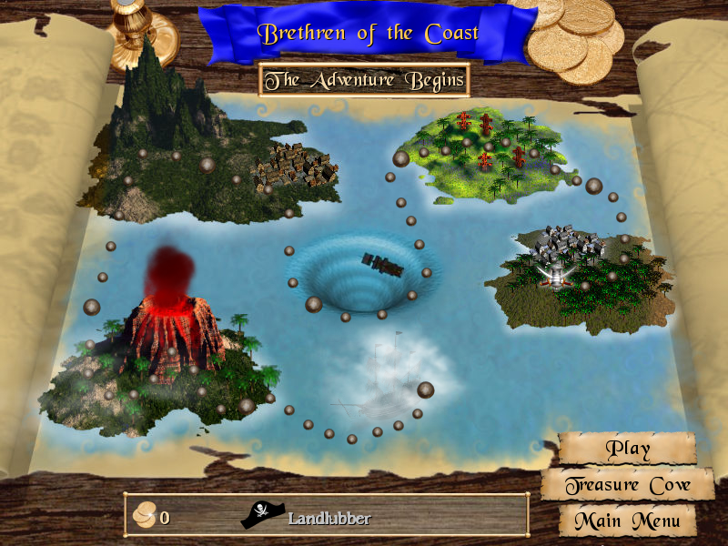 Screenshot of Pirate Poppers (Windows, 2006) - MobyGames