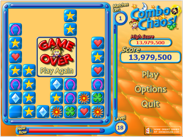 Screenshot of Combo Chaos (Windows, 2003) - MobyGames