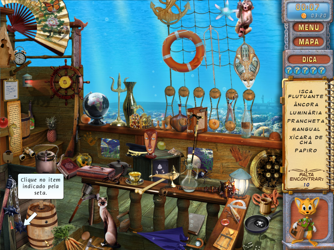 Screenshot of Sprill: The Mystery of the Bermuda Triangle (Windows, 2008) - MobyGames