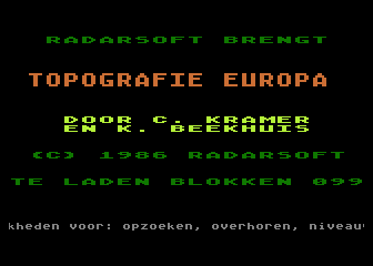 Maps Europe screenshots - MobyGames