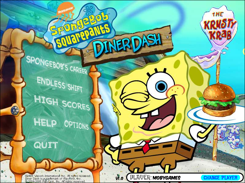 SpongeBob SquarePants: Diner Dash screenshots - MobyGames