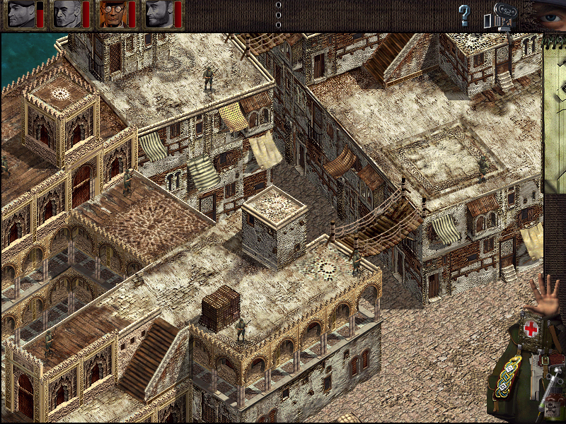 Screenshot of Commandos: Behind Enemy Lines (Windows, 1998) - MobyGames