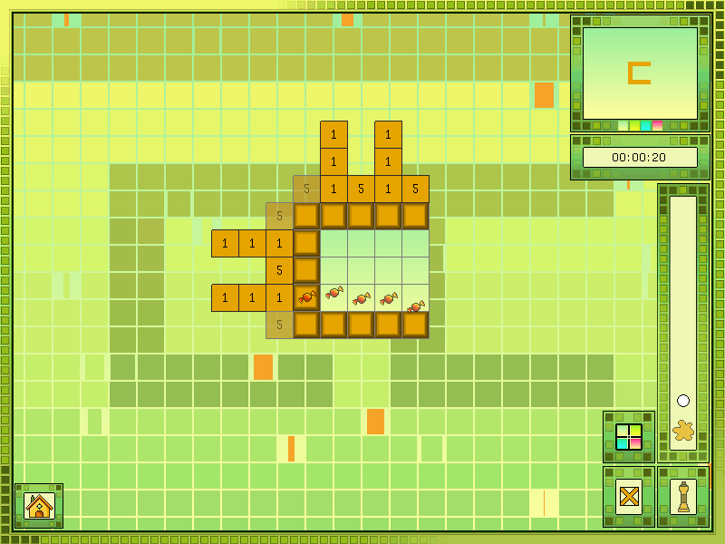Screenshot of Color Cross (Windows, 2008) - MobyGames
