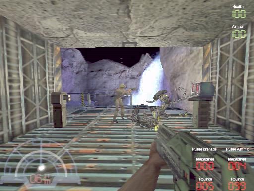 Screenshot of Aliens Versus Predator (Windows, 1999) - MobyGames