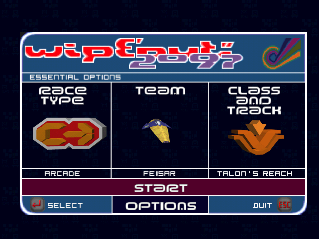 Screenshot of WipEout XL (Macintosh, 1996) - MobyGames