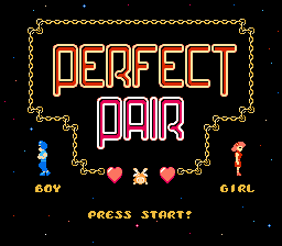 Screenshot of Perfect Pair (NES, 2016) - MobyGames