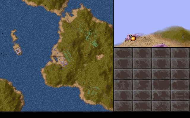 Screenshot of Magic Carpet (DOS, 1994) - MobyGames