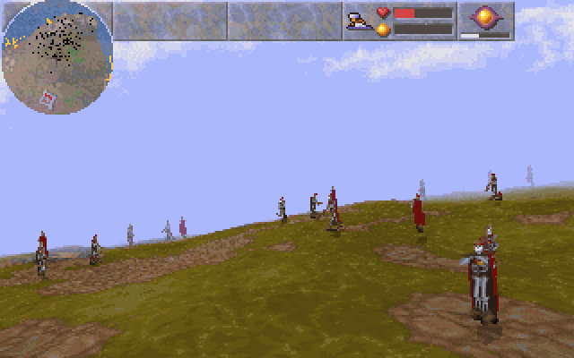 Screenshot of Magic Carpet (DOS, 1994) - MobyGames