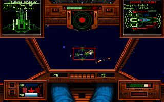 Screenshot of Wing Commander (DOS, 1990) - MobyGames