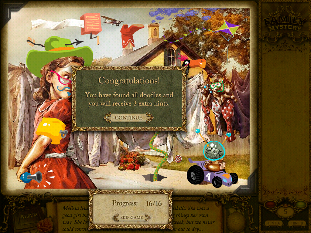 Screenshot of Family Mystery: The Story of Amy (Windows, 2009) - MobyGames