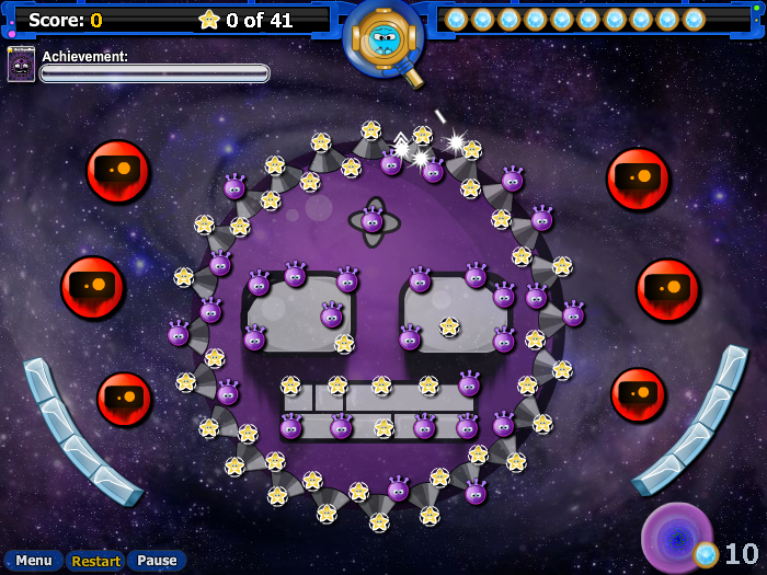 Screenshot of Star Beacons (Browser, 2009) - MobyGames
