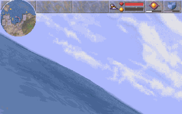 Screenshot of Magic Carpet (DOS, 1994) - MobyGames