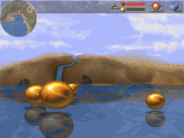 Screenshot of Magic Carpet (DOS, 1994) - MobyGames