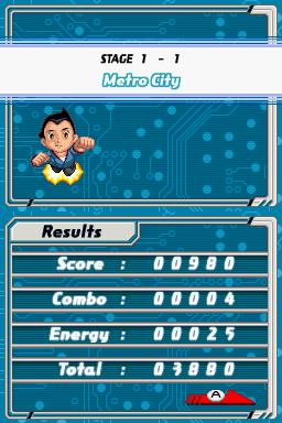 Screenshot of Astro Boy: The Video Game (Nintendo DS, 2009) - MobyGames