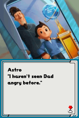 Screenshot of Astro Boy: The Video Game (Nintendo DS, 2009) - MobyGames