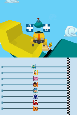 Screenshot of Pocoyó Racing (Nintendo DS, 2011) - MobyGames