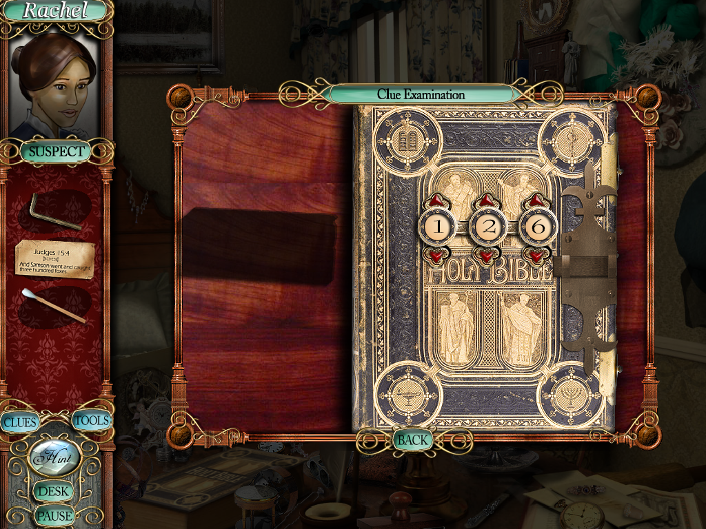 Screenshot of Mystery Masterpiece: The Moonstone (Windows, 2009) - MobyGames