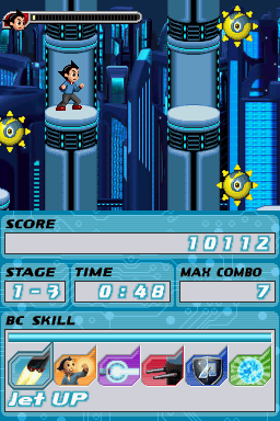 Screenshot of Astro Boy: The Video Game (Nintendo DS, 2009) - MobyGames