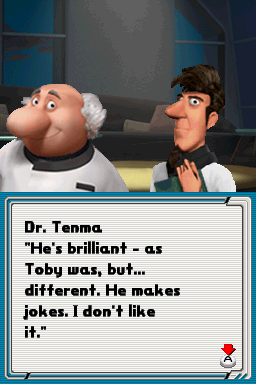 Screenshot of Astro Boy: The Video Game (Nintendo DS, 2009) - MobyGames