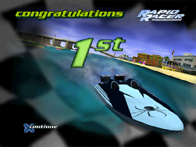 Screenshot of Turbo Prop Racing (PlayStation, 1997) - MobyGames